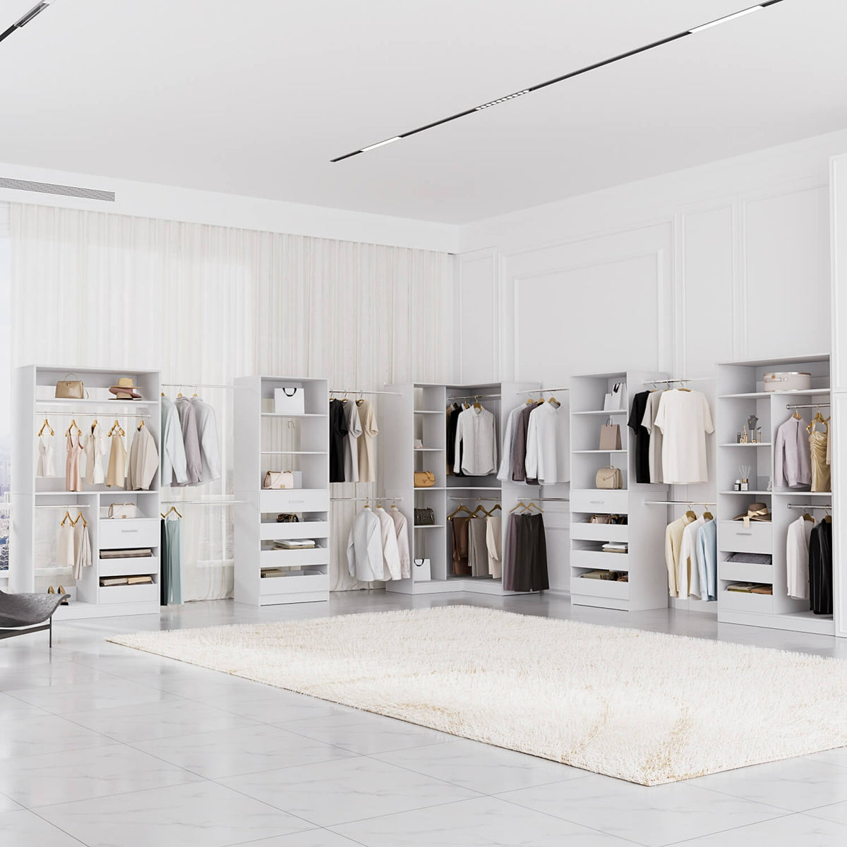 Closet Systems - Ideal Clothes Storage & Organization Solution - Aheaplus